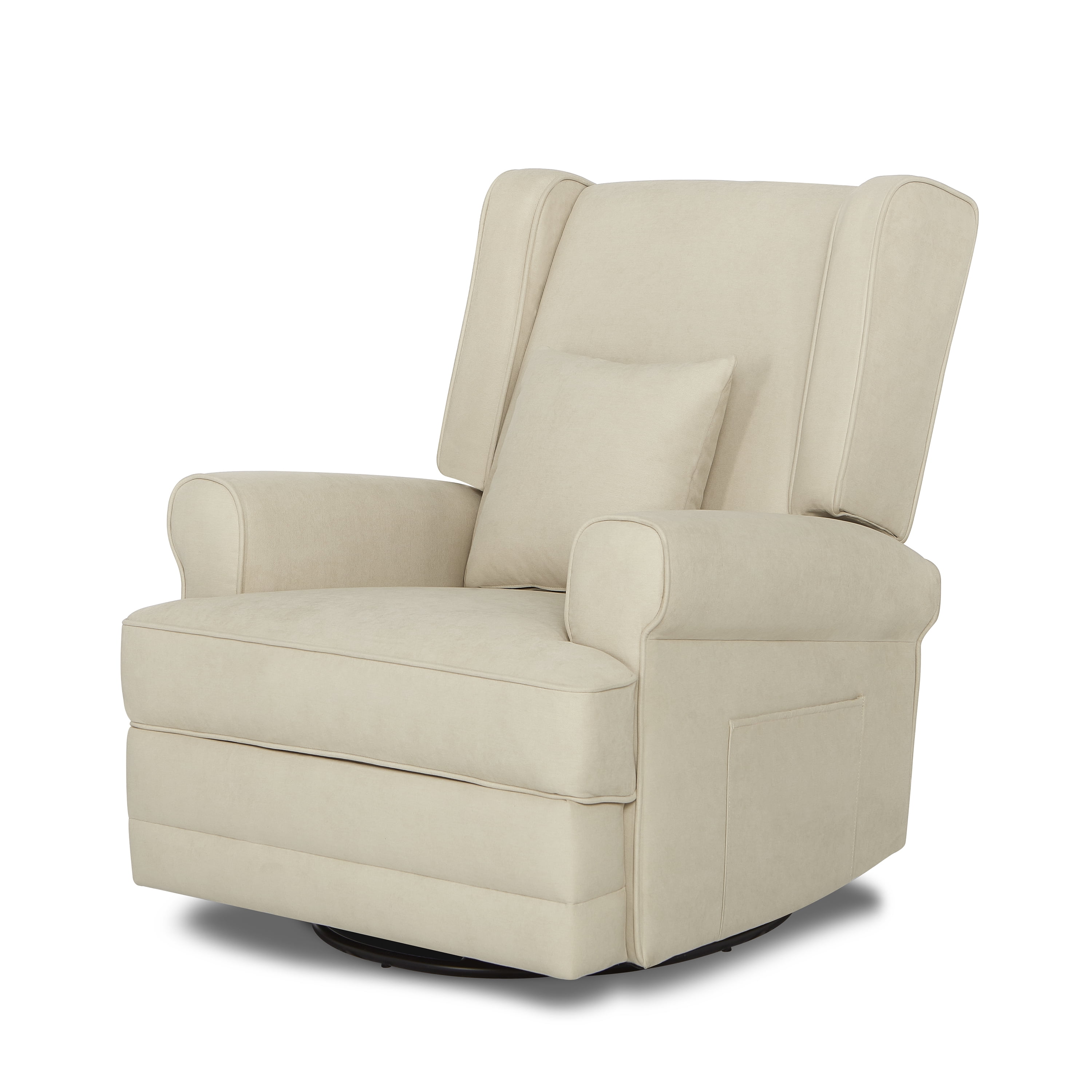 Evolur Phoenix Upholstered Seating Wing Back Glider Swivel, Rocker ...