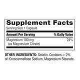 Spring Valley Magnesium Citrate Capsules, 100 mg, 100 Count - Walmart.com