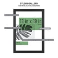 MCS Studio Gallery 13x19 Picture Frame Black Woodgrain, Rectangle Photo ...