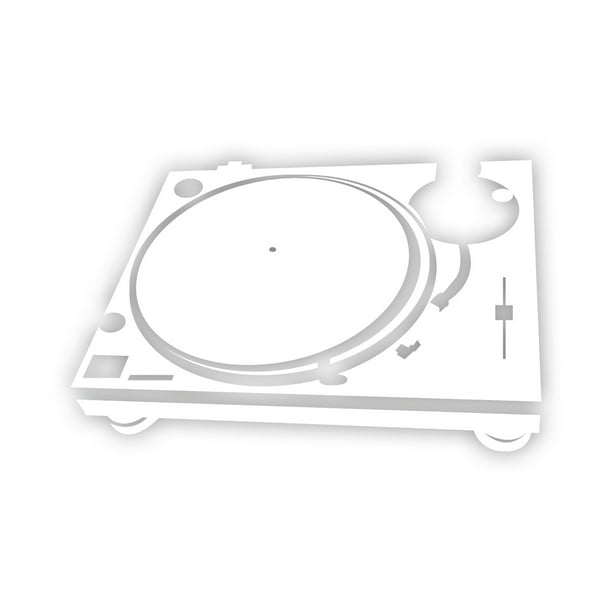 Turntable Sticker Decal Die Cut - Self Adhesive Vinyl - Weatherproof ...