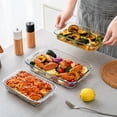 3-Piece Rectangular Borosilicate Glass Bakeware Set with Assorted ...