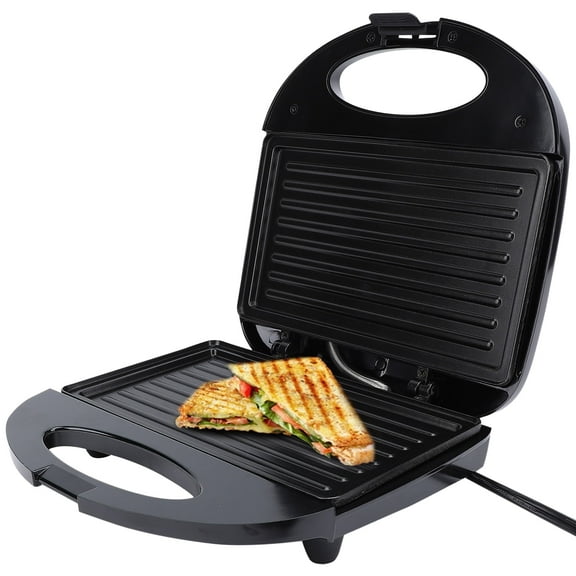 EDHITNR Sandwich Maker, 750W Double-Sided Grill Panini Press, Non-Stick ...