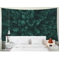 Forest Nature Tapestry - Pine Tree Evergreen Fir Forest Wall Hanging ...