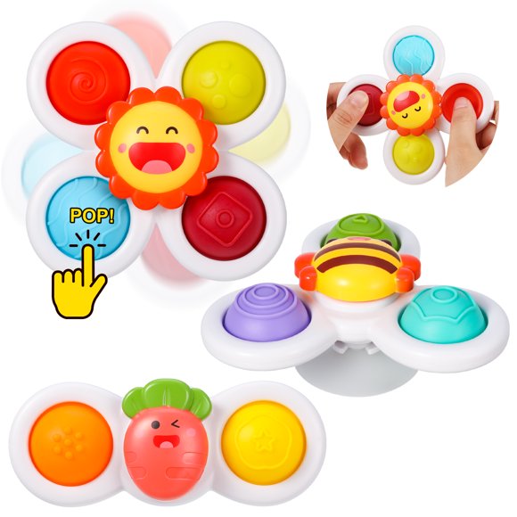 Suction Cup Spinner Toys