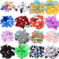 Yammee 20/50pcs Mix Size Acrylic Mirror Sewing Rhinestones Curved-Flat ...