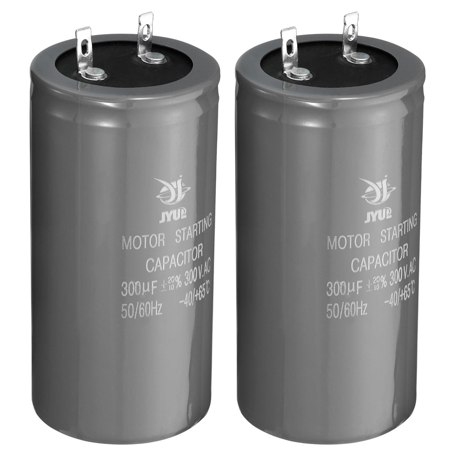 Uxcell Motor Start Capacitor, 300uf 300V 50/60Hz CD60 Running Capacitor ...