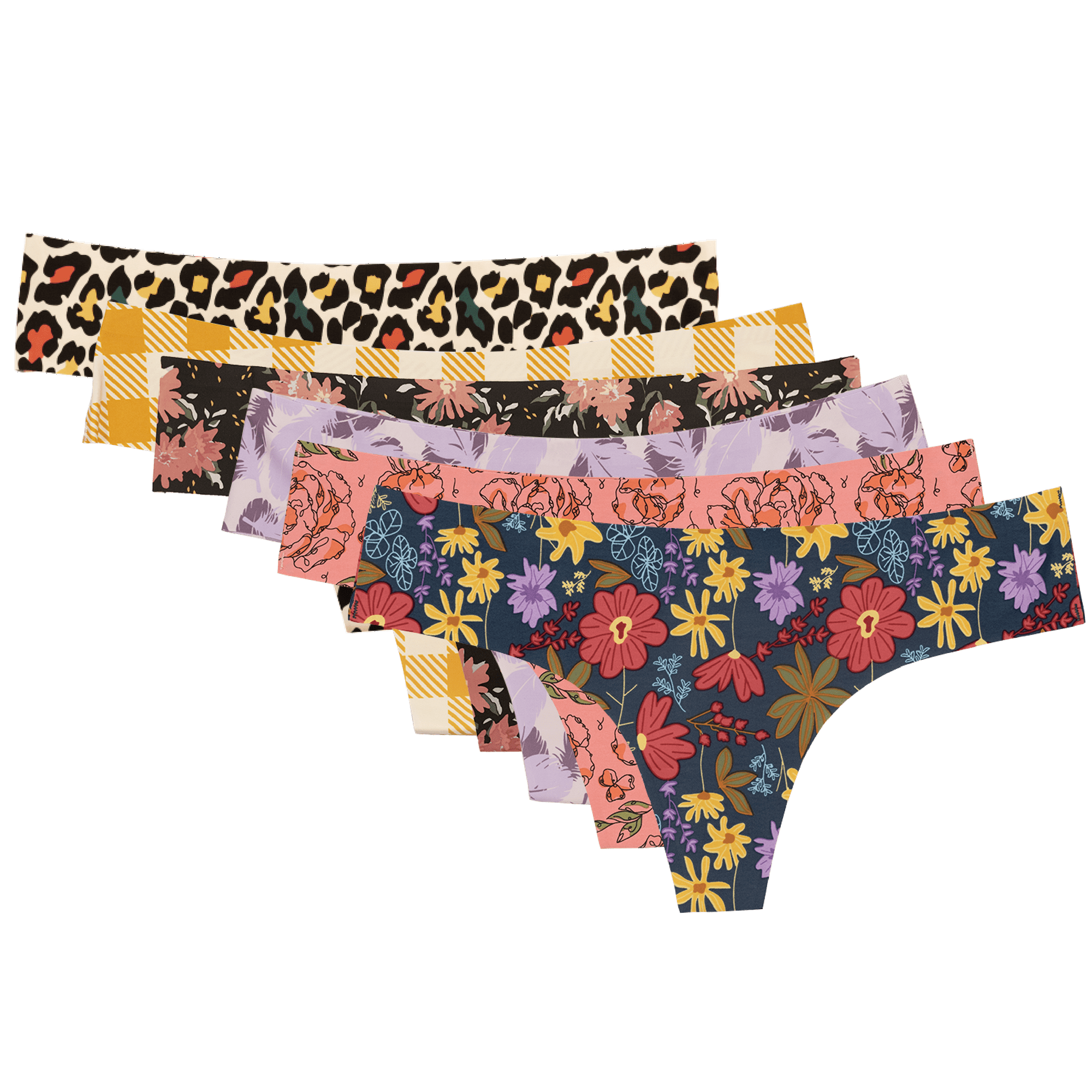 Click here for Love Libby Xo No Show Laser Cut Surprise Print Tho... prices