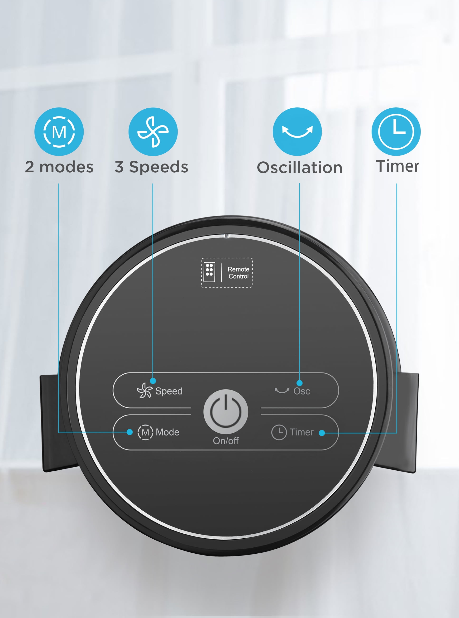 Brandclub - Better Homes & Gardens 40" Tall, 3-Speed Tower Fan ...