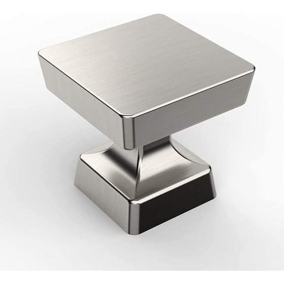 10 Pack Brushed Satin Nickel Kitchen Cabinet Knobs Dresser Drawer ...