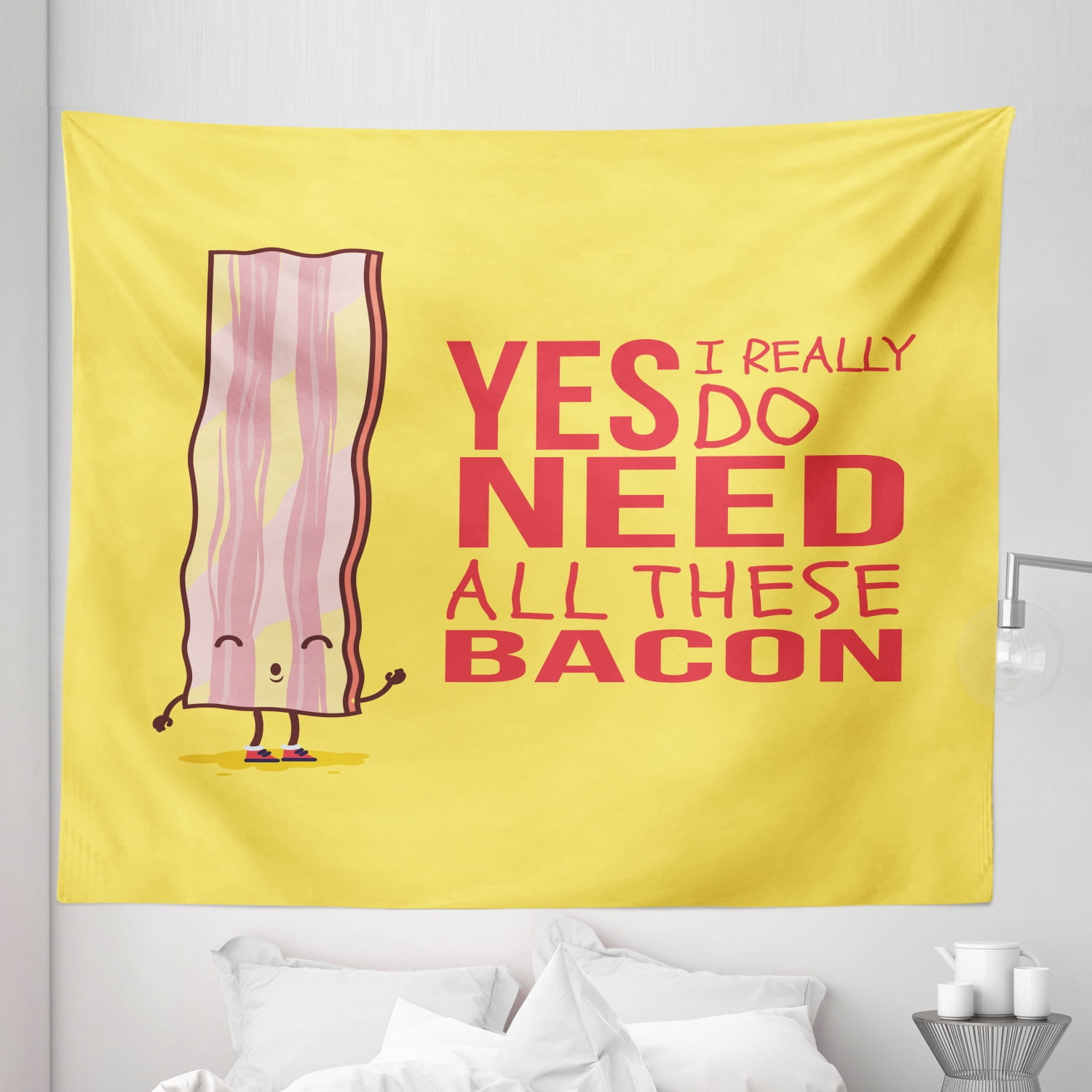Saying Tapestry, Yes I Really Do Need All These Bacon Delicious Guest ...