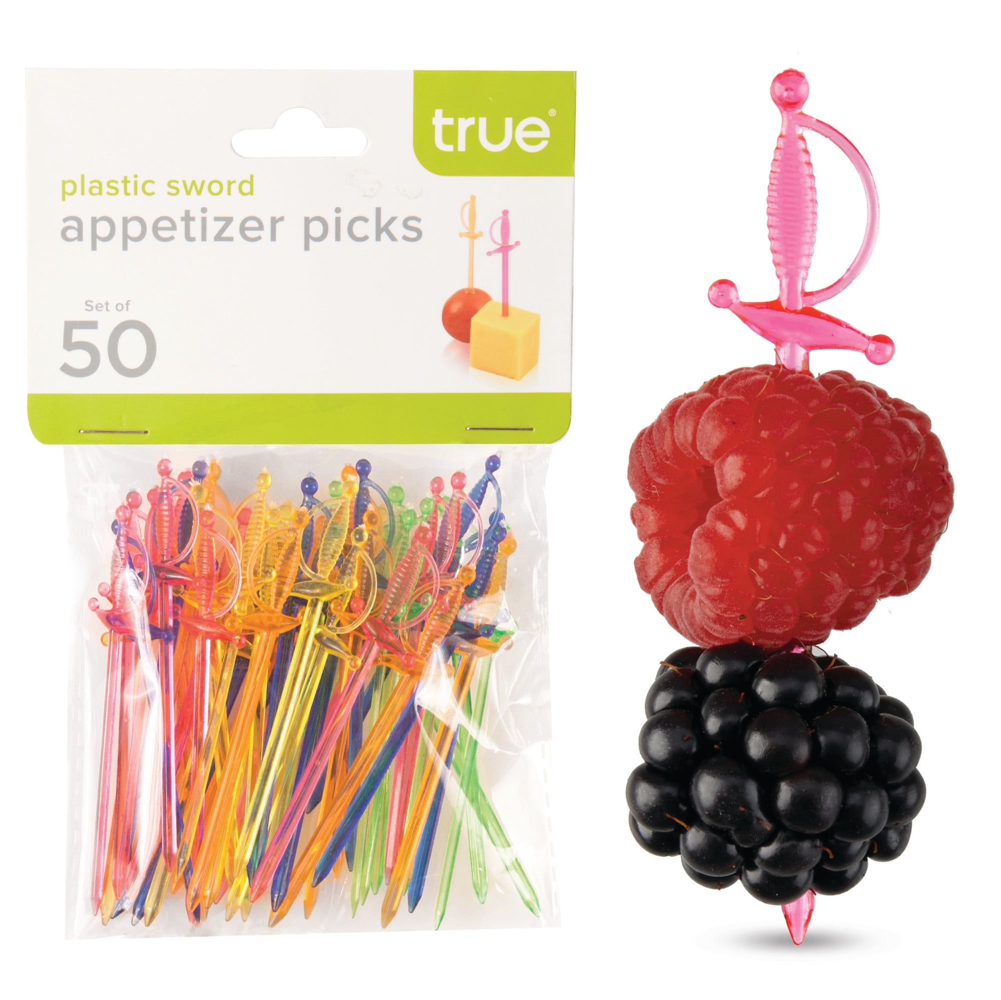 True Spear Appetizer Picks, Mini Sword Toothpicks, Party Supplies ...