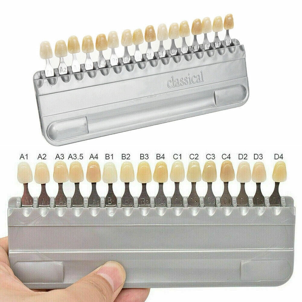 2PACKS 16 Colors A1-D4 Shade Guide Teeth Dental Materials Durable ...