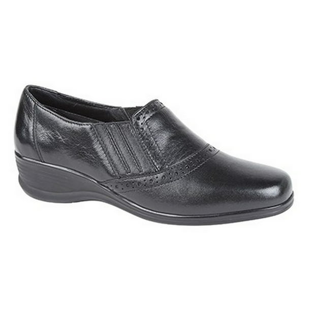 Mod Comfys Womens Softie Leather Casual Shoes - Walmart.com
