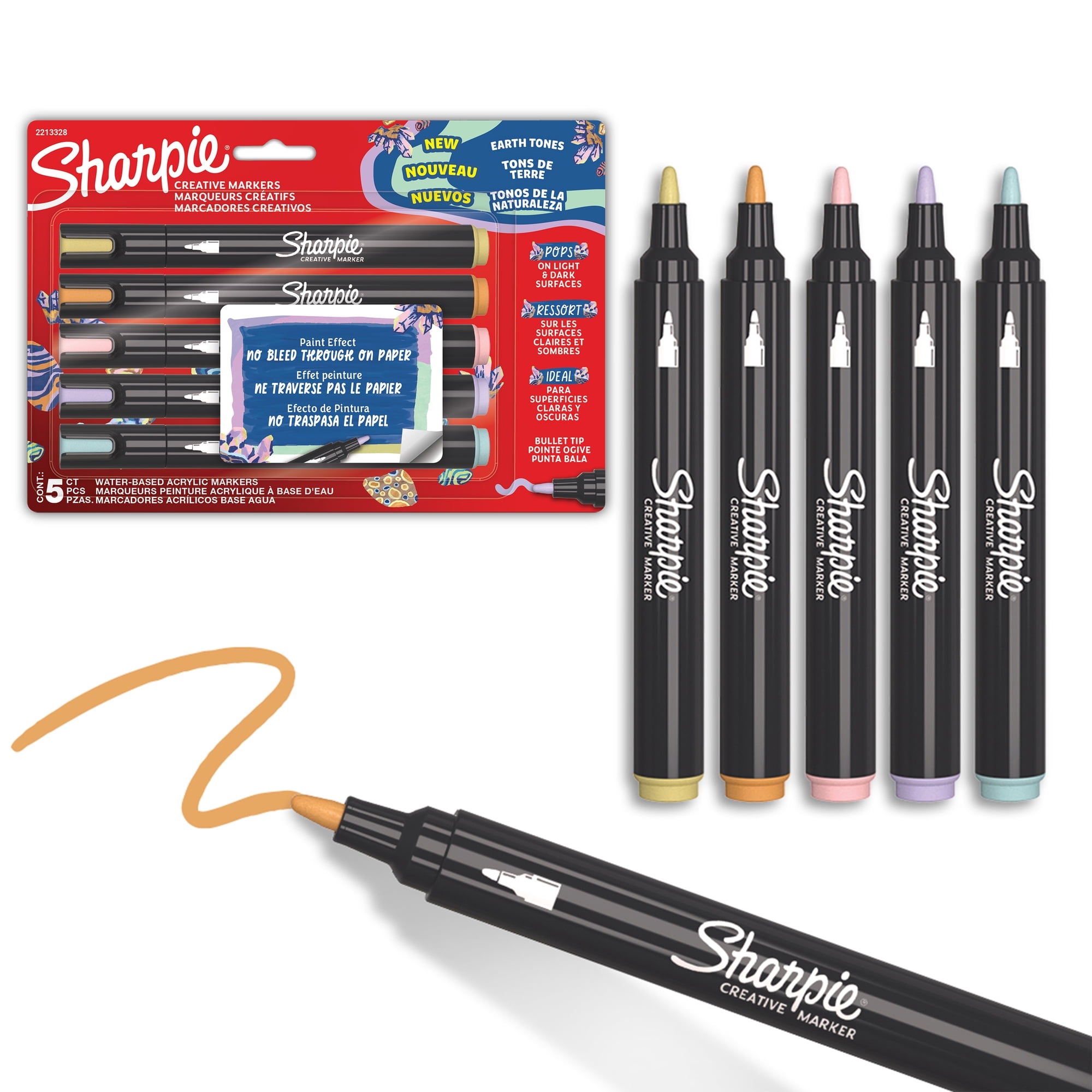 Click here for Sharpie Creative Markers  Earth Tones  Water-Based... prices