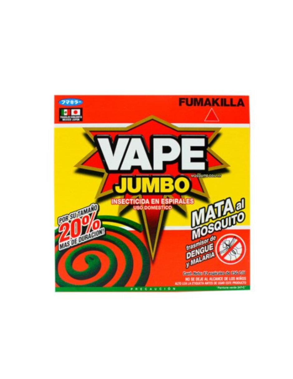 Pack de 24 Insecticida Vape Espirales Jumbo 12 piezas Vape Jumbo ...