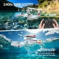 DEERC RC Plane for Water Land & Air, Amphibious Tri-Phibian Aircraft, 3CH Remote Control Plane W ...