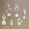 Flower Grass Set Paper Cut Metal Craft Dies Card Making Stencils DIY ...