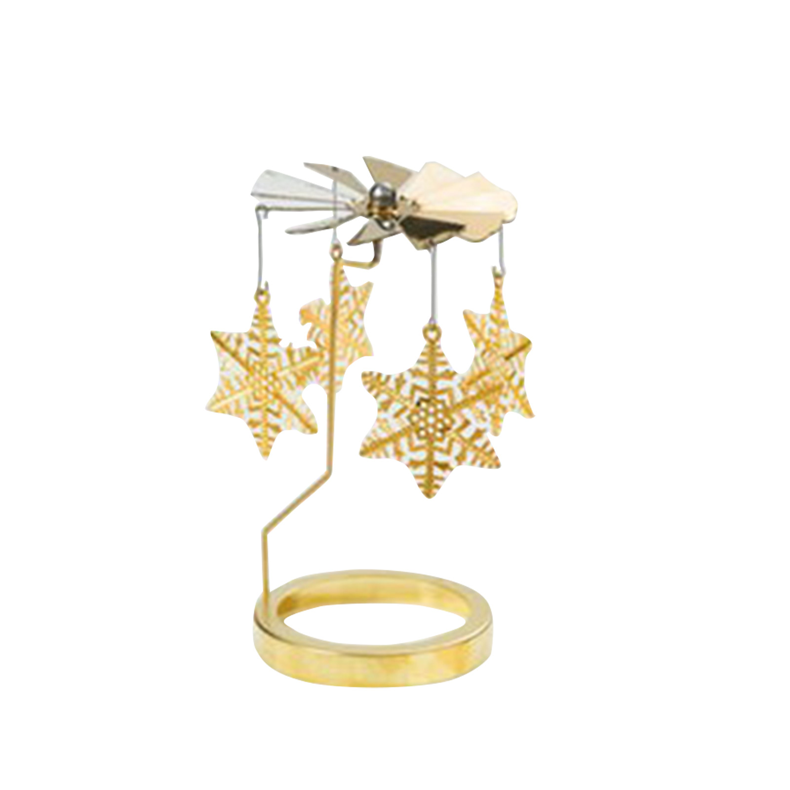 Dengmore Aromatherapy Candle Rotating Candlestick Revolving Lantern ...