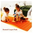 Electric Heating Pad Heated Floor Mats w/Timers & Heating Setting ...