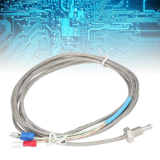 Temperature Sensor, Screw Probe PT100 Thermocouple Less Interference ...