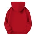 Cowsor Boys Girls Heart Printed Raglan Sleeve Hoodie with Pocket Casual ...
