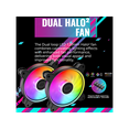 Cooler Master Hyper 622 Halo Black CPU Air Cooler, MF120 Halo² Fan ...