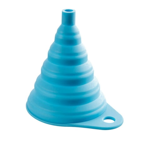 Collapsible Funnel Silicone Foldable Kitchen Water Bottle Oil Liquid ...