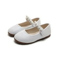 Hessimy Princess Ballet Flats for Girls, Mary Jane Shoes Dress Shoes ...