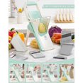 Food Processor Electric Mandoline Slicer Upright Vegetable Chopper ...
