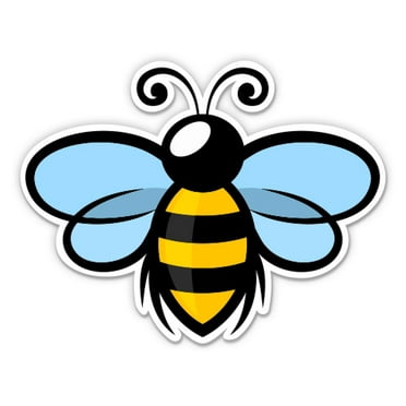 Honey Bee Honey Comb - 3" Vinyl Sticker - For Car Laptop I-Pad Phone ...