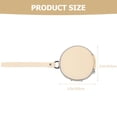 BESTYASH Beige Glasses Case Folding Round Sunglasses Holder Portable ...