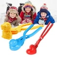 Fridja Snowball Maker 3 Pack Heart Snowman Spherical Shape Snowball ...