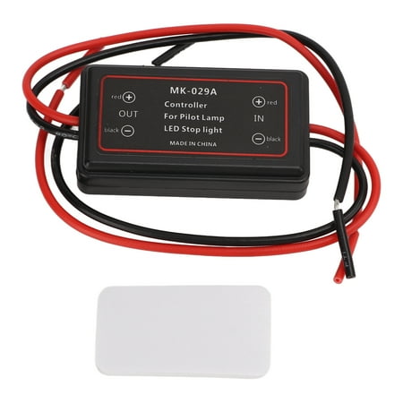 DRL Controller, Compact Daytime Running Light Relay Red 18AWG Wire ...