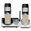 AT&T 2-Handset Cordless Phone with Bluetooth, Large Buttons, Call ...