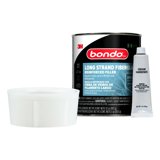 Bondo Hair, Long Strand Reinforced Fiberglass Filler, Stage 2, 2 lb. 1 ...