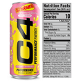 C4 Performance Energy Drink, Strawberry Starburst Flavor, Zero Sugar ...