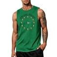 Bavarian German Oktoberfest Themed Tank Top, Mens Sleeveless Beer ...