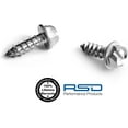 License Plate Screws(8) for Domestic Cars & Trucks Never Rust Stainless ...