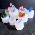 8-Piece Silicone Cluster Resin Mold Set for DIY Crafts, Cake Decorating ...