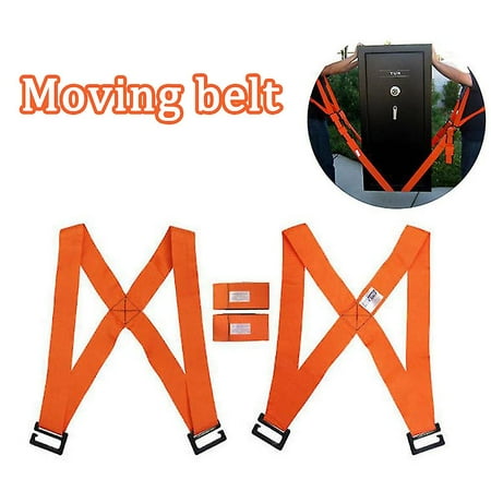 SHARKDOOK Moving Lifting Shoulder Hand Straps Carry Furniture ...