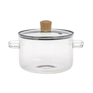 Stock Pot 3 Quart, Stainless Steel Pot, Small Stock Pot with Glass Lid ...