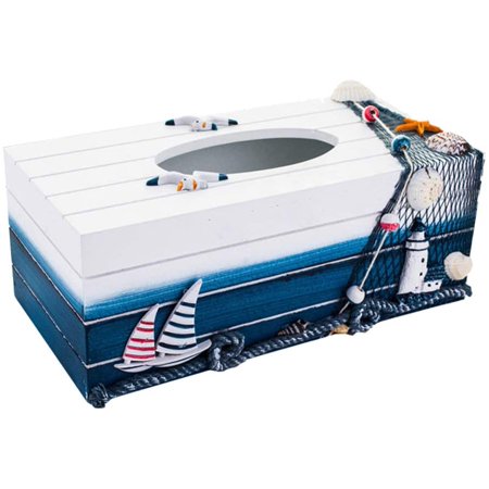 Wooden Tissue Box Cosmetic Tissue Box Kleenex Box in Mediterranean ...