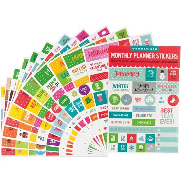 Planner Stickers Weekly (Other) - Walmart.com