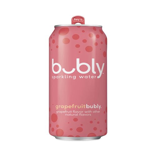 Flavored Sparkling Water, Grapefruit, 12 oz Can, 8 Cans/Pack, 3 Packs/Carton | Bundle of 2 ...
