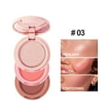 Niusricy Face Blush, Contour Highlight Face for a Shimmery Finish, Long ...