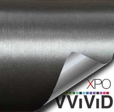 Gunmetal Brushed Steel Vinyl Sticker Architectural Vinyl Roll Adhesive ...