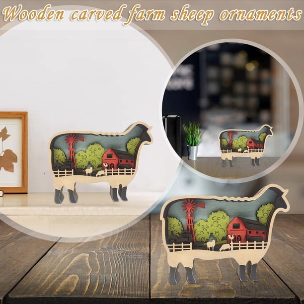 Room Decor Desk Organizers And Accessories Decorations Farm Animals ...