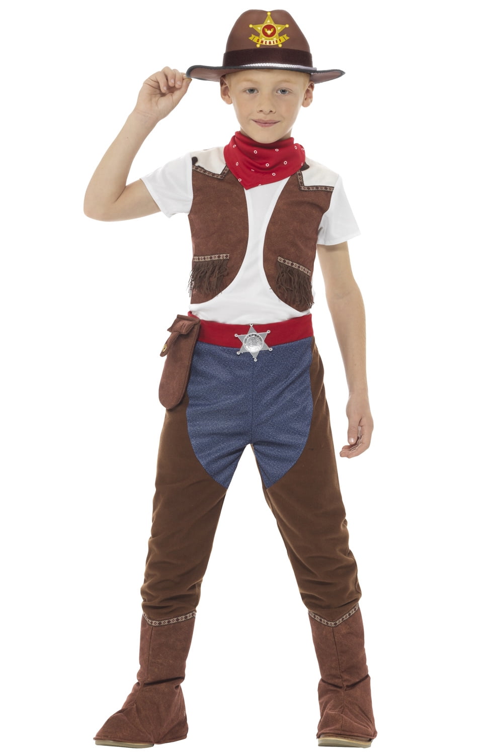 Deluxe Cowboy Child Costume - Walmart.com