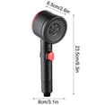 Oggfader Shower Head With Handheld High Pressure Shower Heads Purified