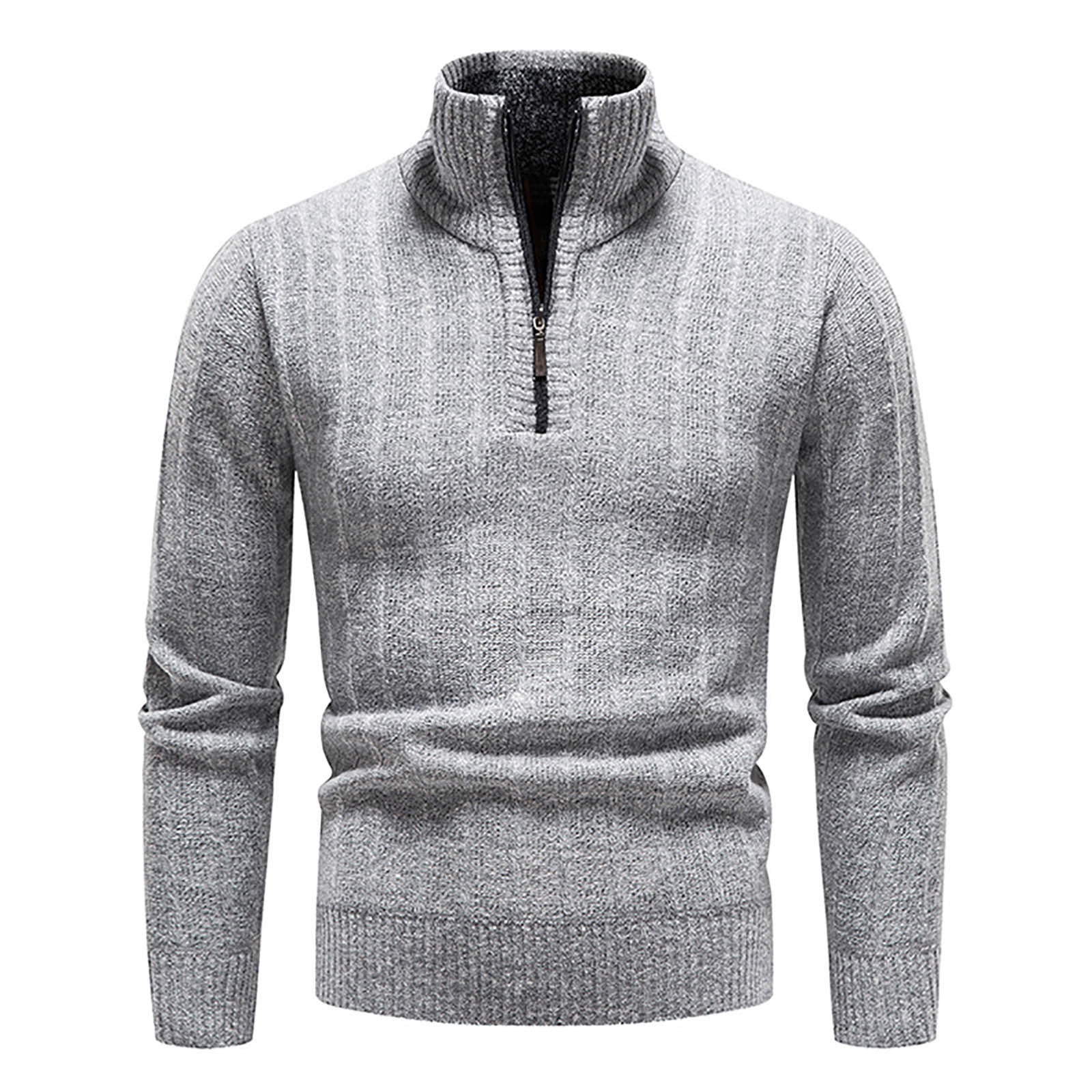 Click here for Dvkptbk Mens Fleece Knitted Casual Pullover Long S... prices